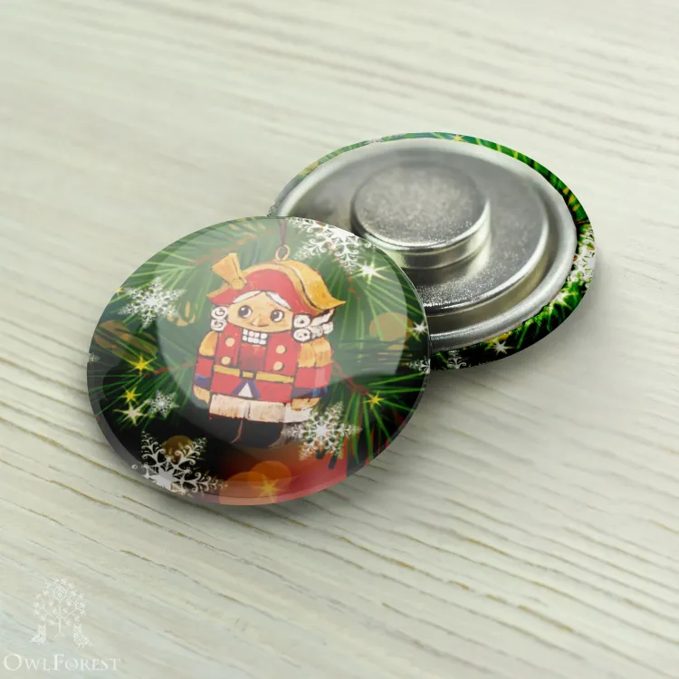Magnet Needle Minder “Nutcracker” – Owlforest Embroidery