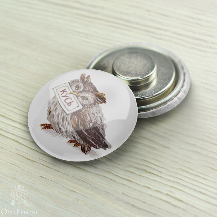 Magnet Needle Minder “Owl Bite” – Owlforest Embroidery